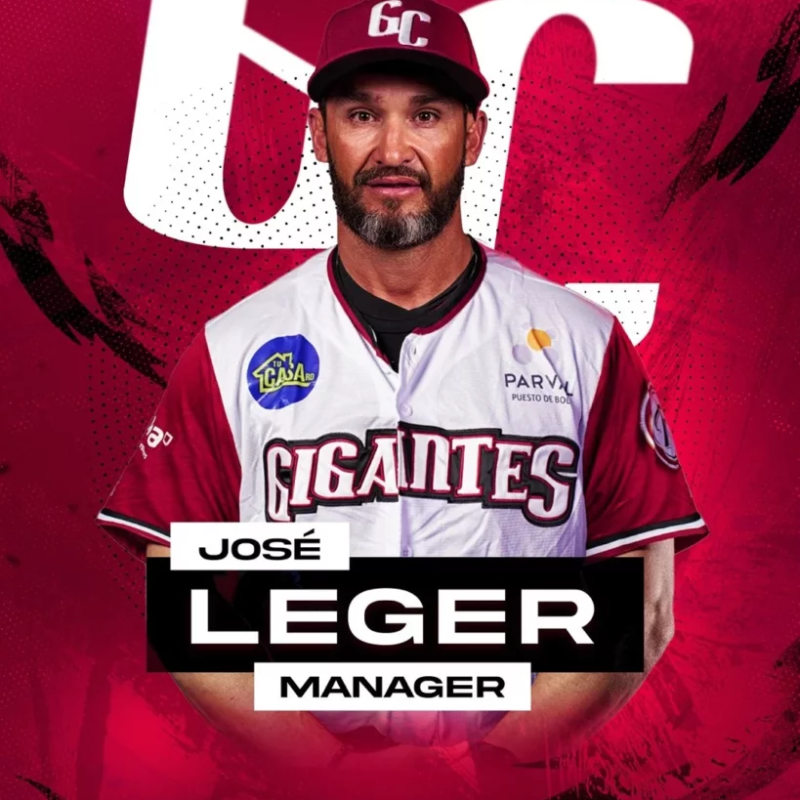 José Leger, nuevo dirigente de los Gigantes del Cibao para la temporada ...